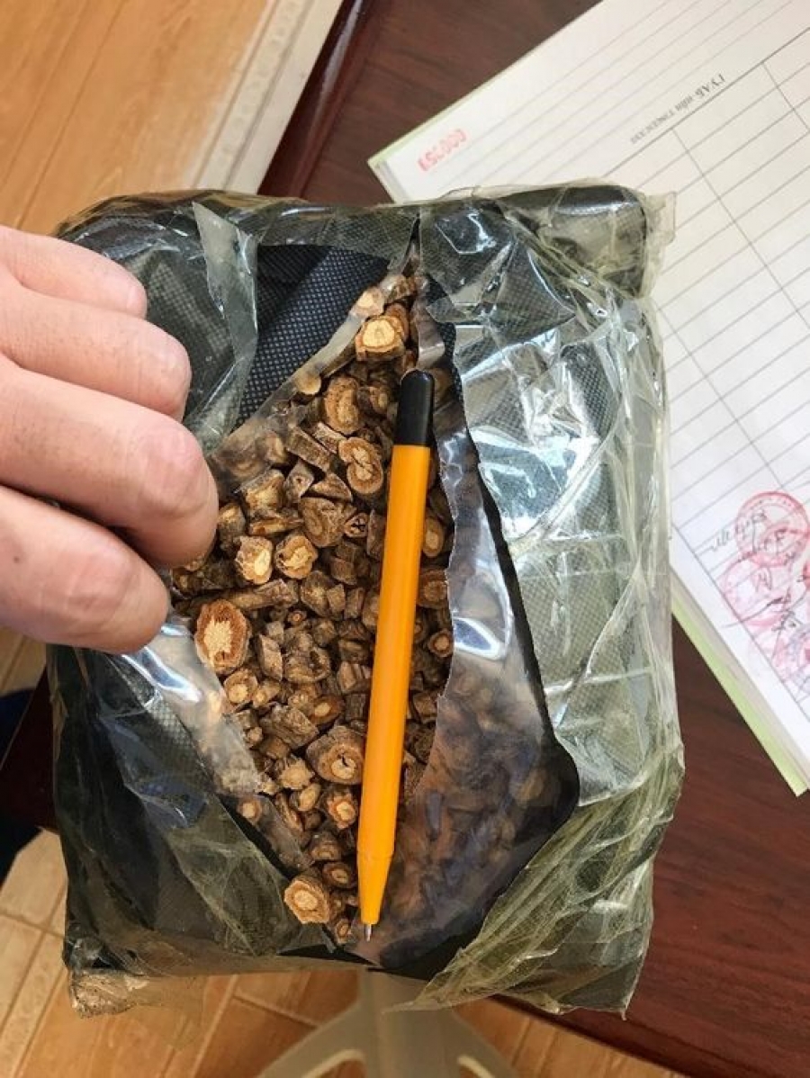 Их хэмжээний хатаасан ургамал хилээр нууж гаргахыг завджээ - Гэрэл гэгээ